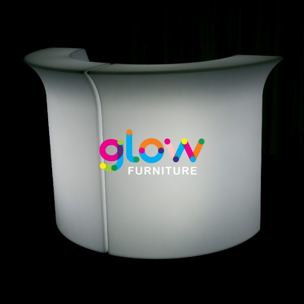 Glow Bar - Curved 2 Piece - Glow Furniture
