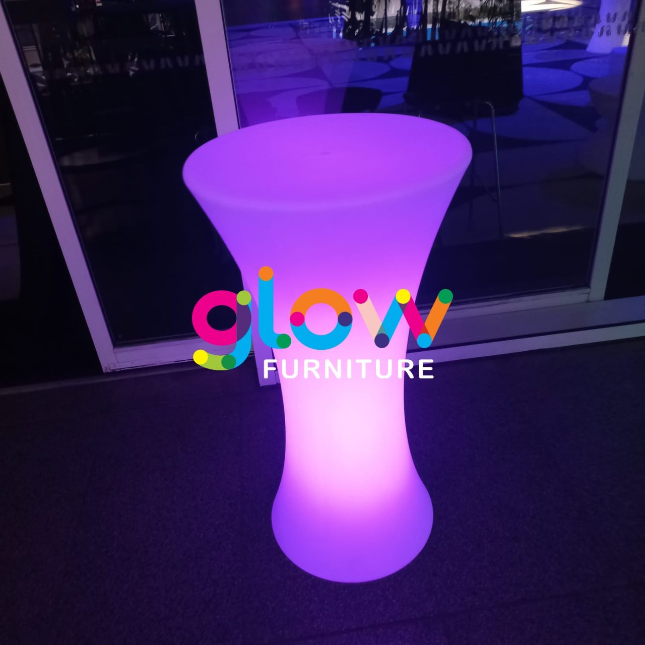 Glow cocktail table hire- Illuminated bar tables Sydney & Melbourne